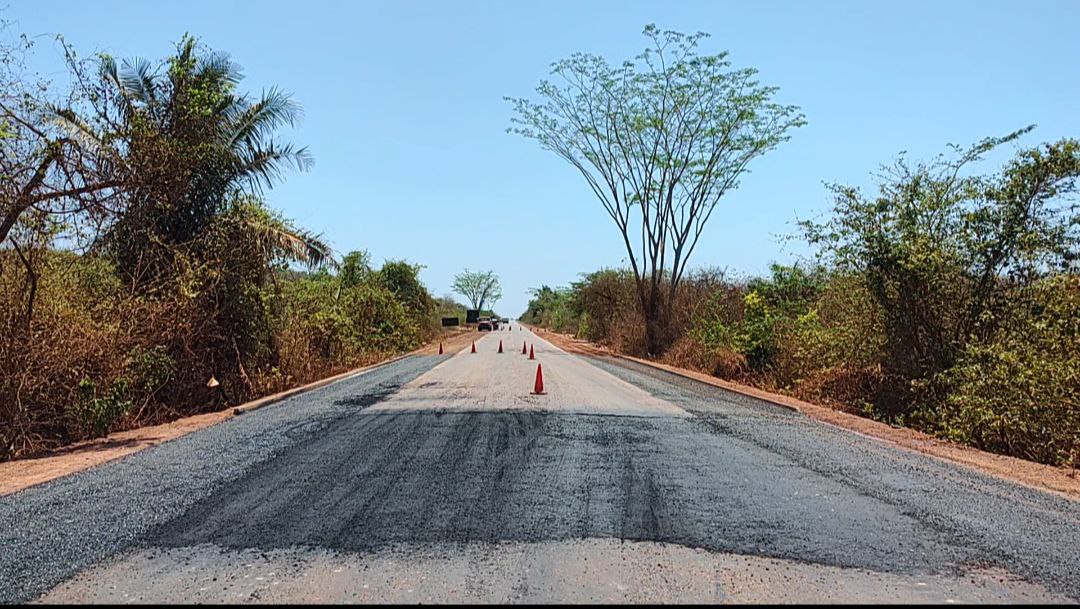 Histórico ! BR 226 é asfaltada de Timon ao Baú e Anel Viário já começou ...